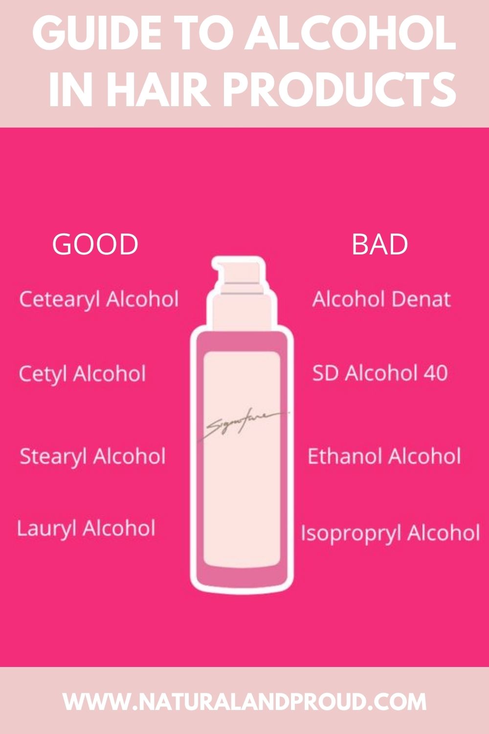 Alcohol in Hair Products Guide: Are they bad for your hair?